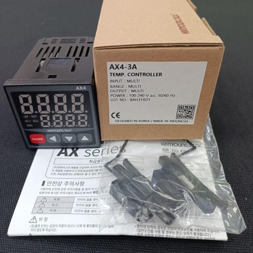 Bộ điều khiển nhiệt độ Hanyoung AX4-3A - Chuyên phân phối sản phẩm tự động hóa, thiết bị khí nén