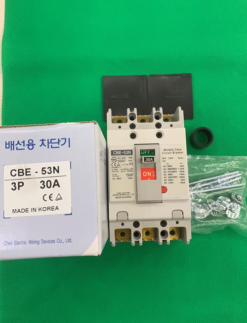 MCCB CHEIL CBE-53N-30A - Chuyên phân phối sản phẩm tự động hóa, thiết ...